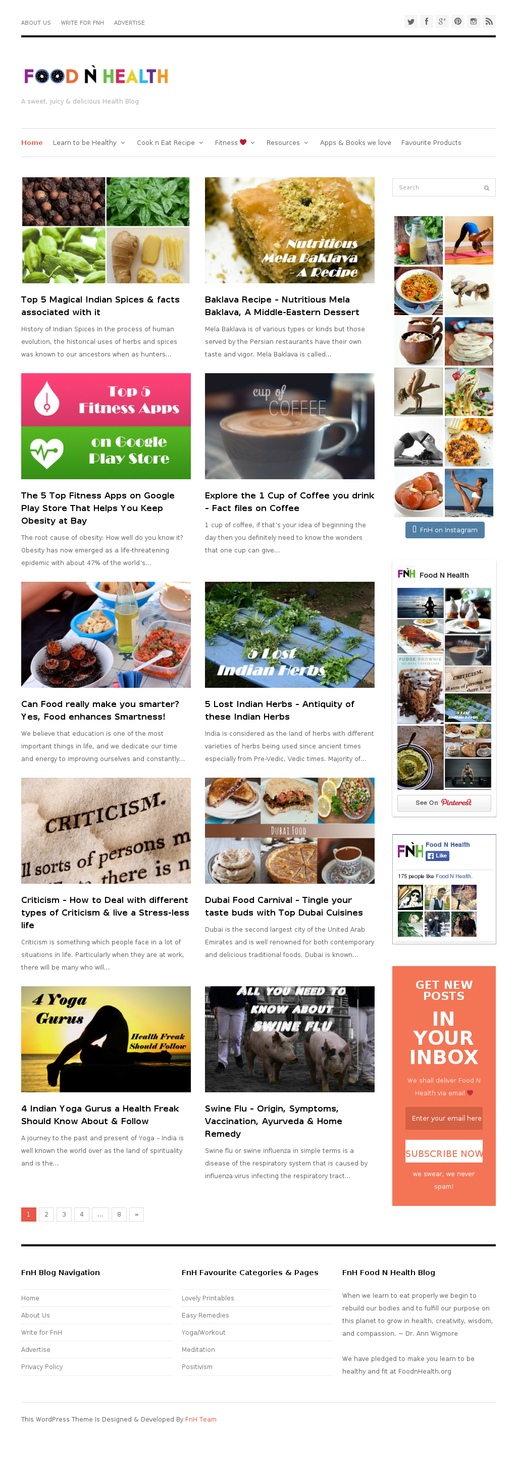 foodnhealth.org — Website Listed on Flippa: FoodnHealth.org