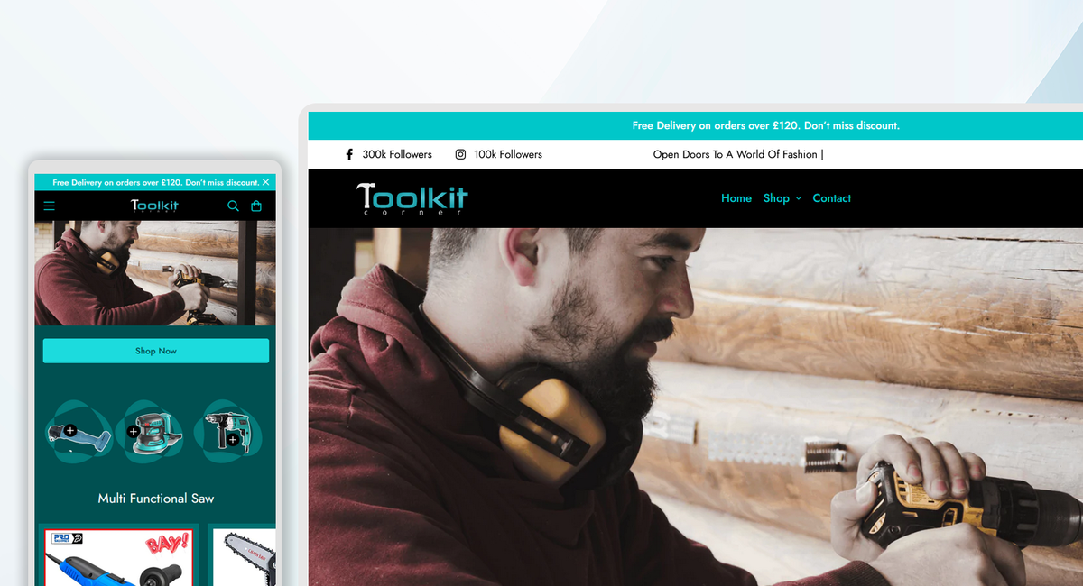 Tool Kit Corner — Ecommerce Store Listed on Flippa: Professional Home ...