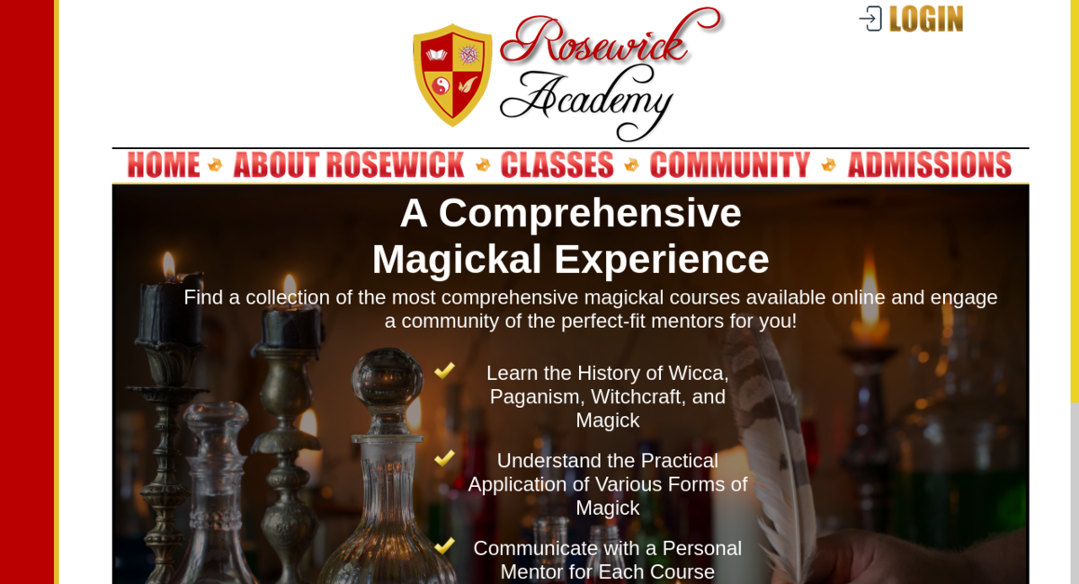 Rosewick Academy — Learn Wicca and Magick Online - Service Business ...