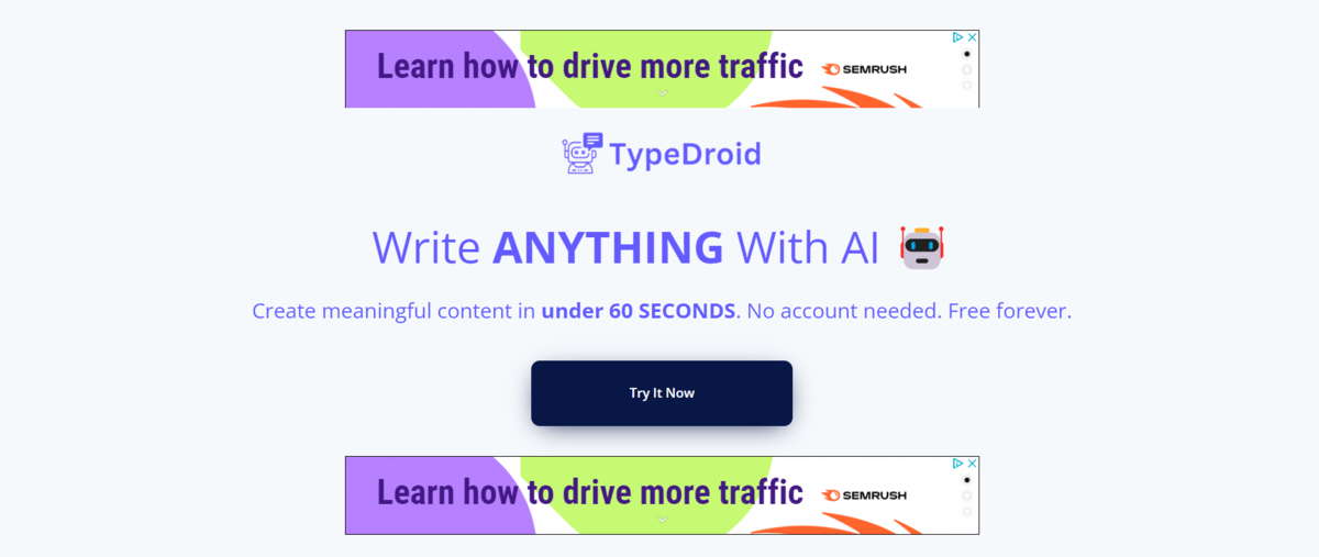 typedroid.com — SaaS Listed on Flippa: Automated tool allowing businesses to create written ...